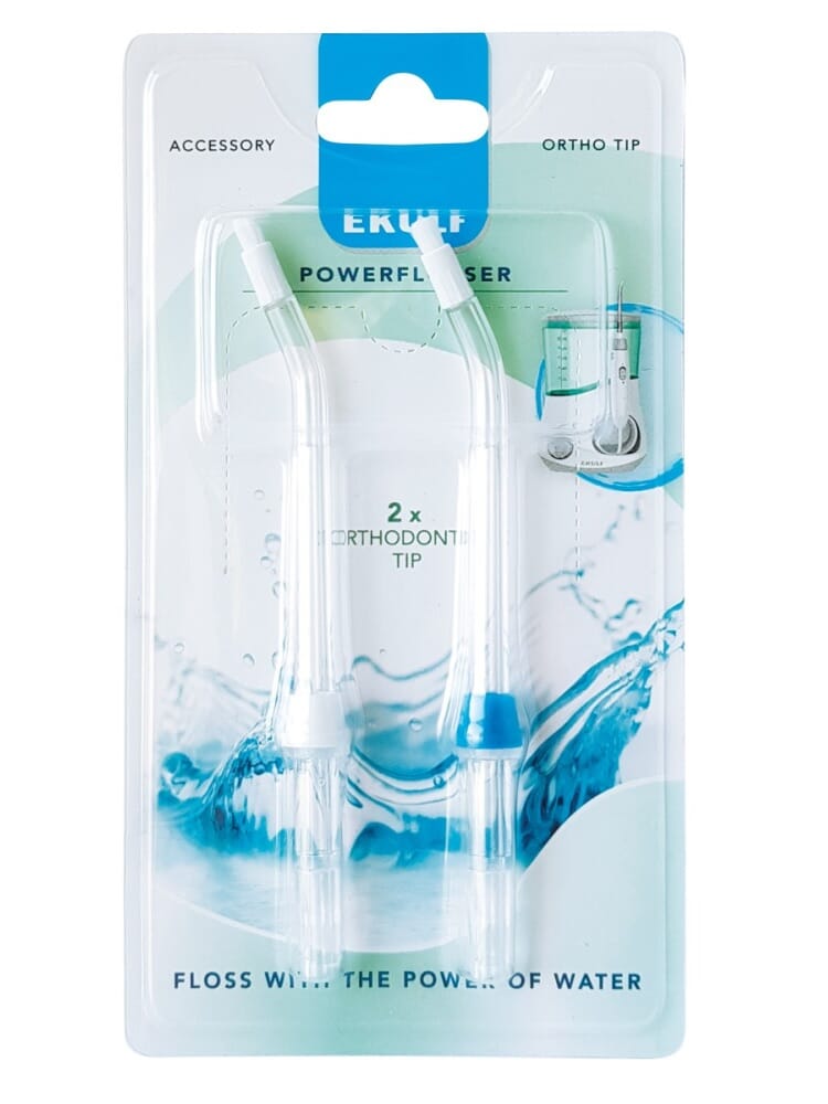 EKULF PowerFlosser Orthodontic tip 2 stk - Hygi.no